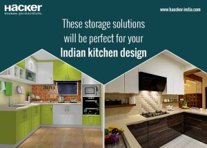 Storage Solutions That Are Perfect For Your Indian Kitchen Design