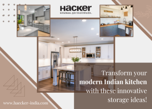 Transform A Modern Indian Kitchen With Innovative Storage Ideas!